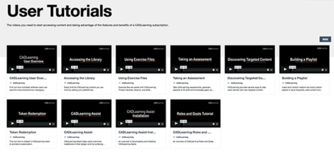 CADLearning User Tutorials | CADLearning